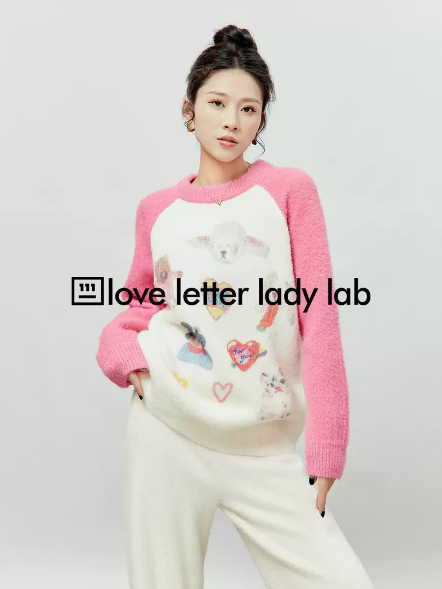 Zhou Liwu 2024 new women's clothing commuting casual splicing pink sle ...