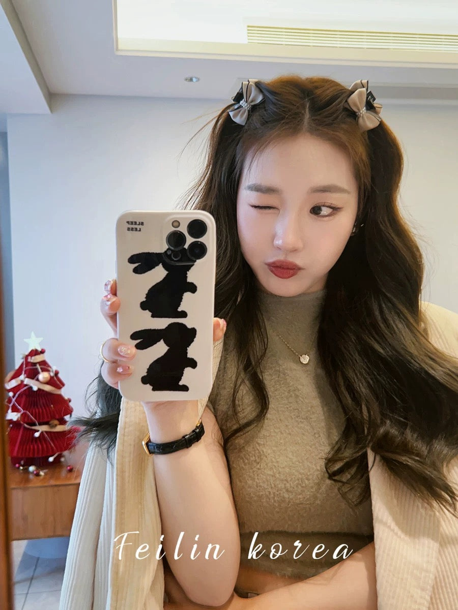 Princess head pearl bow small grabber hairpin forehead eight-figure ba ...