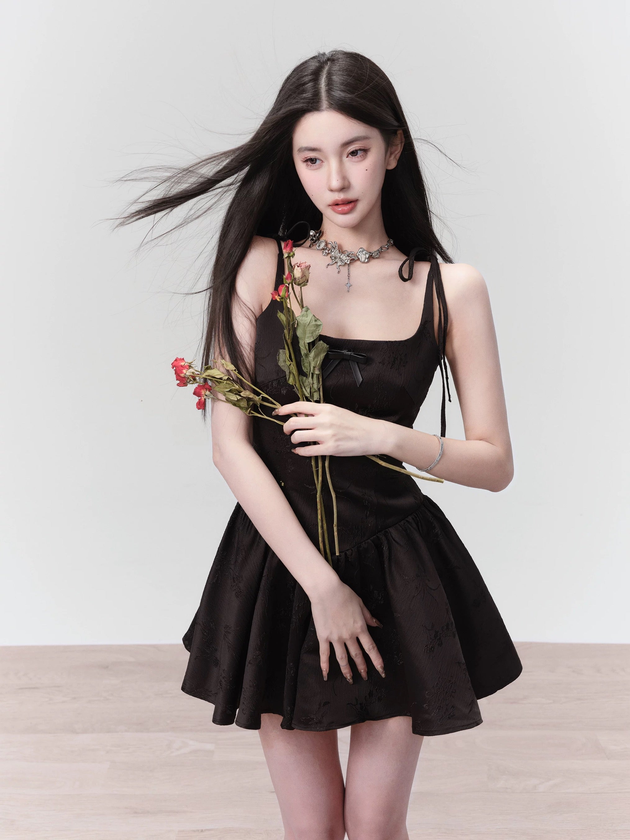 [Same style as Zhang Bichen] Fragile Shop·Spring Day Escape Girl Bow J ...