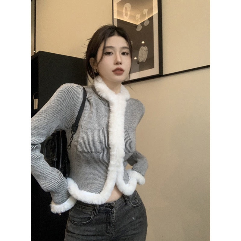 High-end super-good-looking sweater women's autumn and winter 2023 new ...